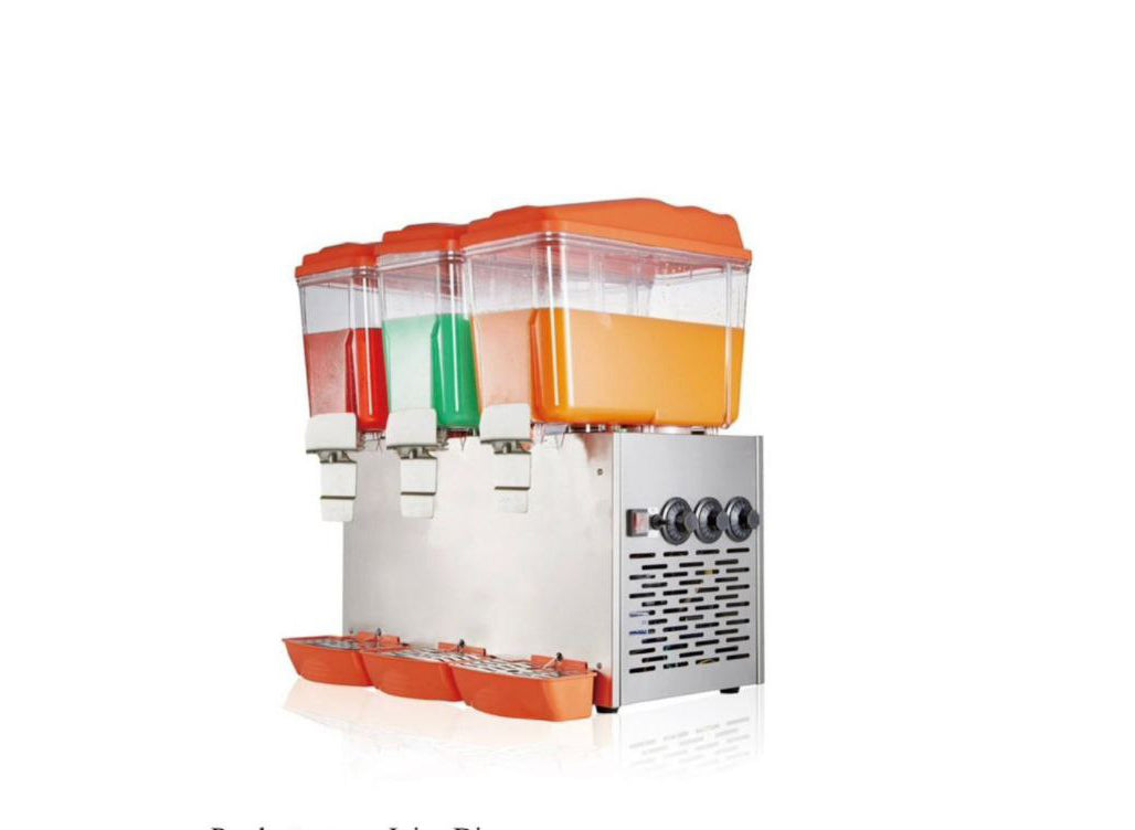 COMMERCIAL Electric Juice Dispenser Triple with Cooler – CityStore