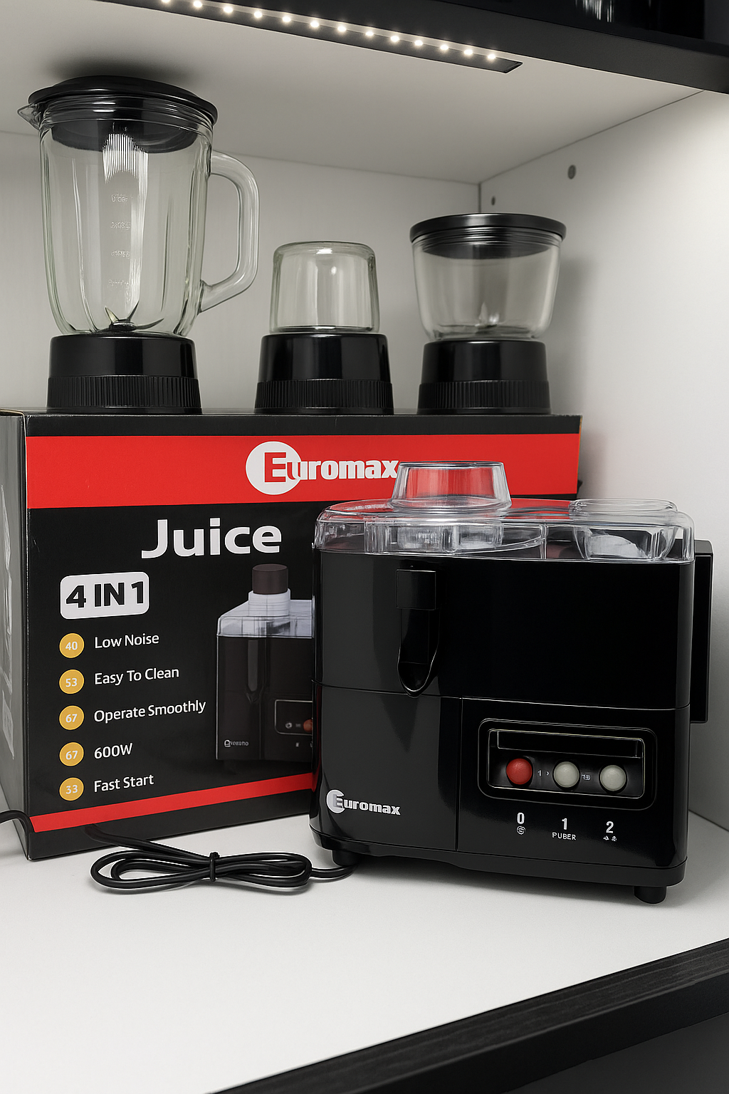 Euromax 4-in-1 Juice Blender – CityStore