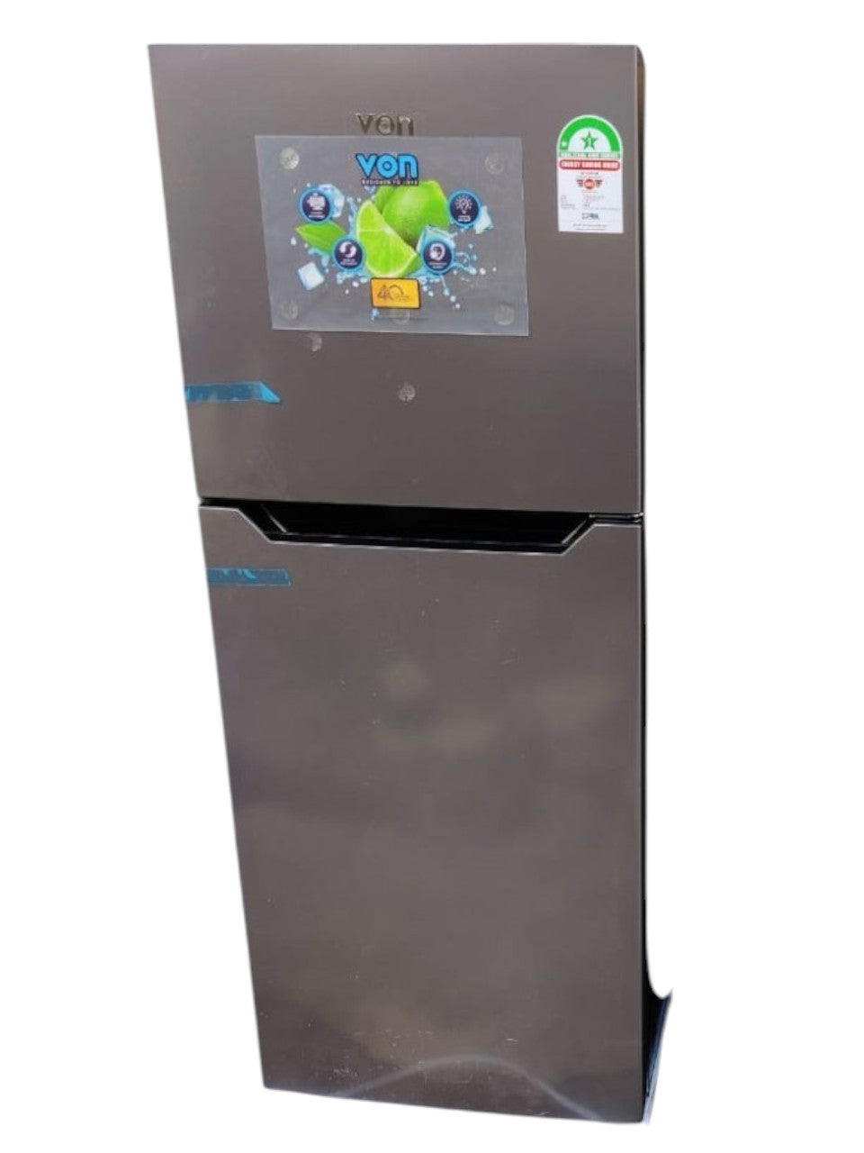 Von VART-25NHS 220L Double Door No Frost Fridge – CityStore