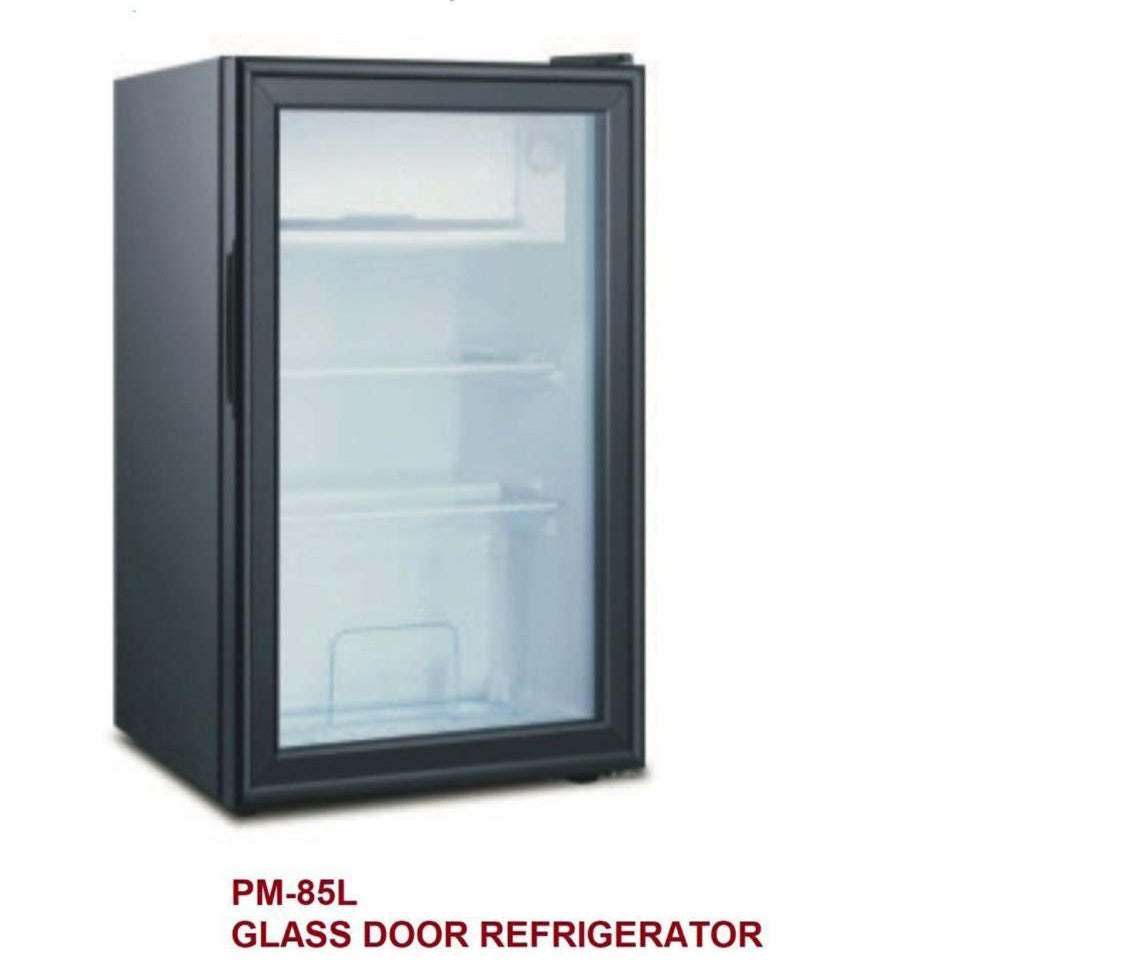 Premier PM-85L Glass Door Refrigerator – CityStore