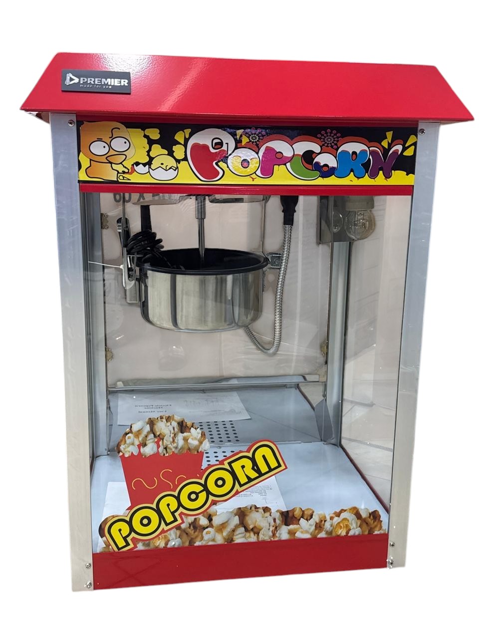 Commercial popcorn maker machine – CityStore